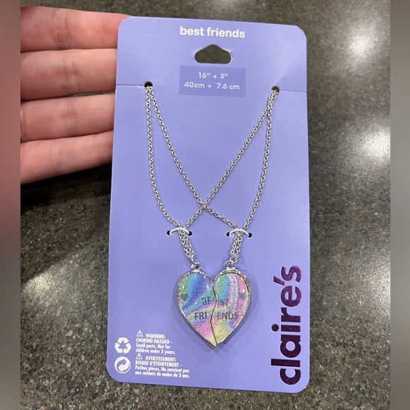 Claire's | Accessories | Nwtclaires Bff Necklaces | Poshmark
